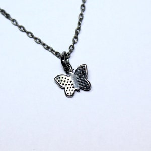 Pave Diamond Butterfly Charm Pendent,butterfly Pendent,single Cut ...