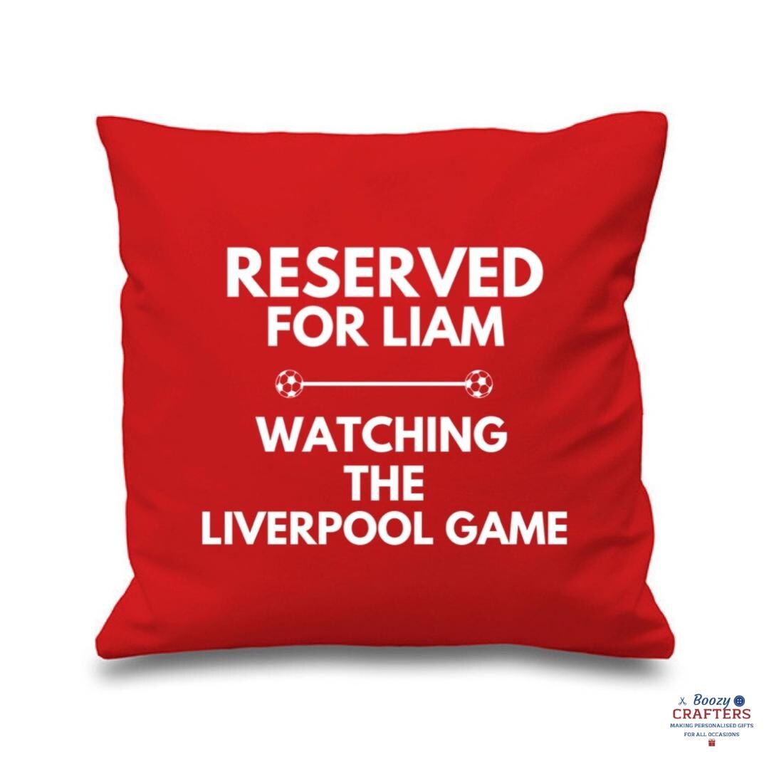 Liverpool FC Funny Cushion / Liverpool FC Gift / Personalised Pillow ...