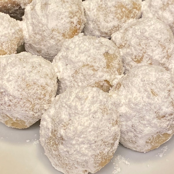 Snowball Cookie - Etsy