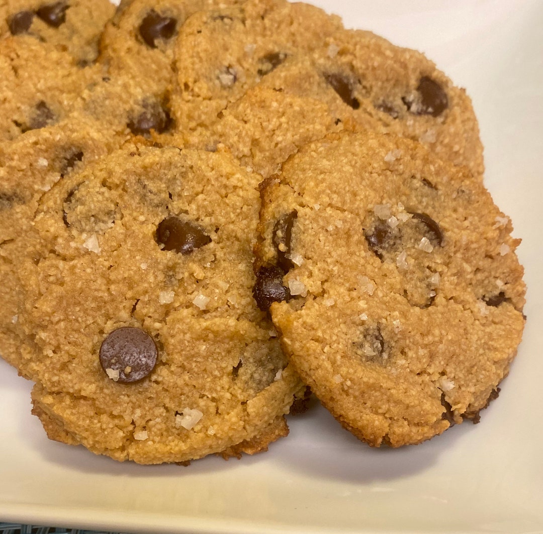 Keto Cookies Salted Caramel Chocolate Chip Diabetic Friendly Gluten ...