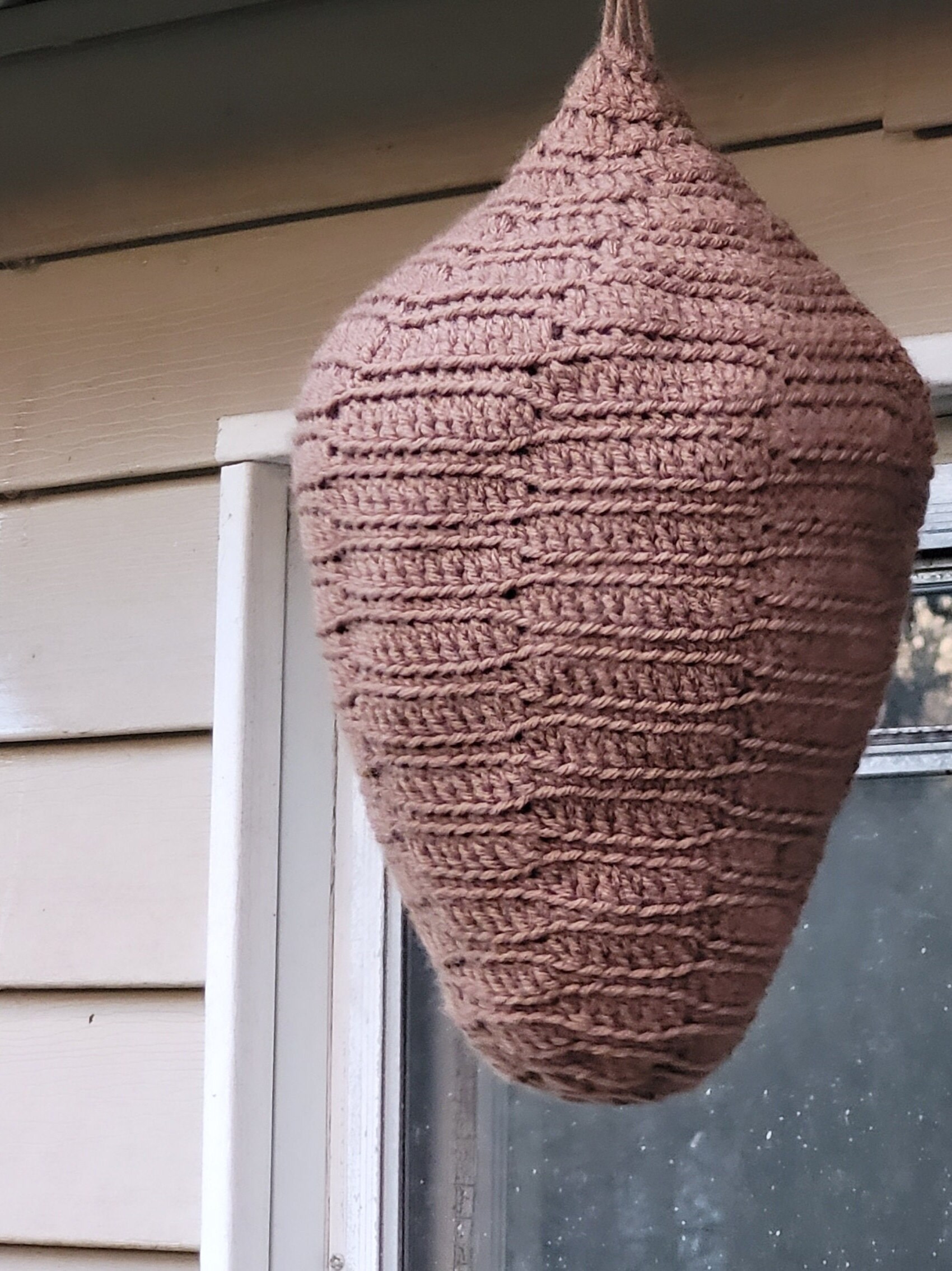PATTERN: Wasp Nest Decoy I Wasp Nest Deterrant I Crochet Wasp Nest ...