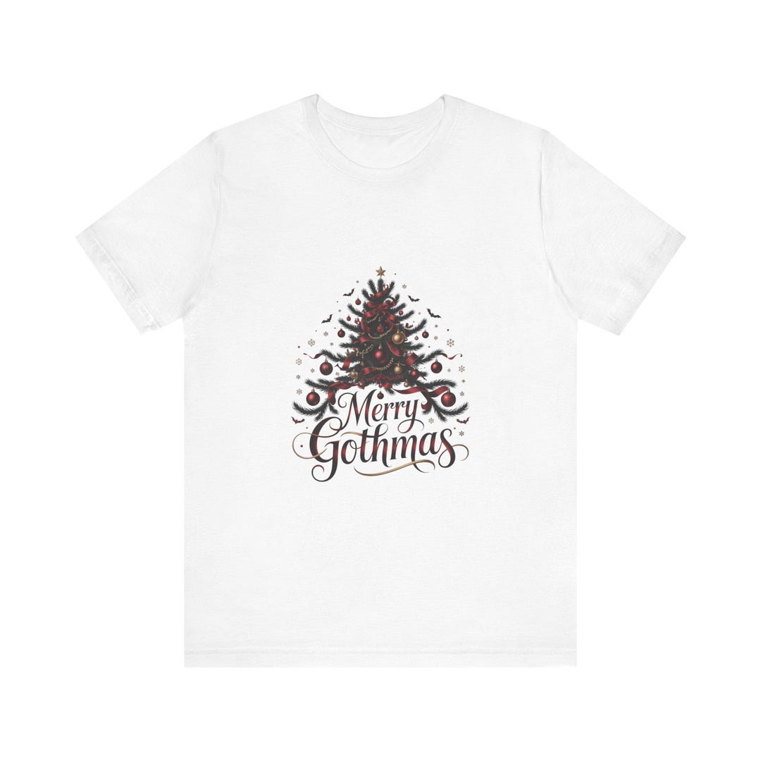 Goth Christmas Tee, Merry Gothmas Shirt, Edgy Holiday Apparel - Etsy