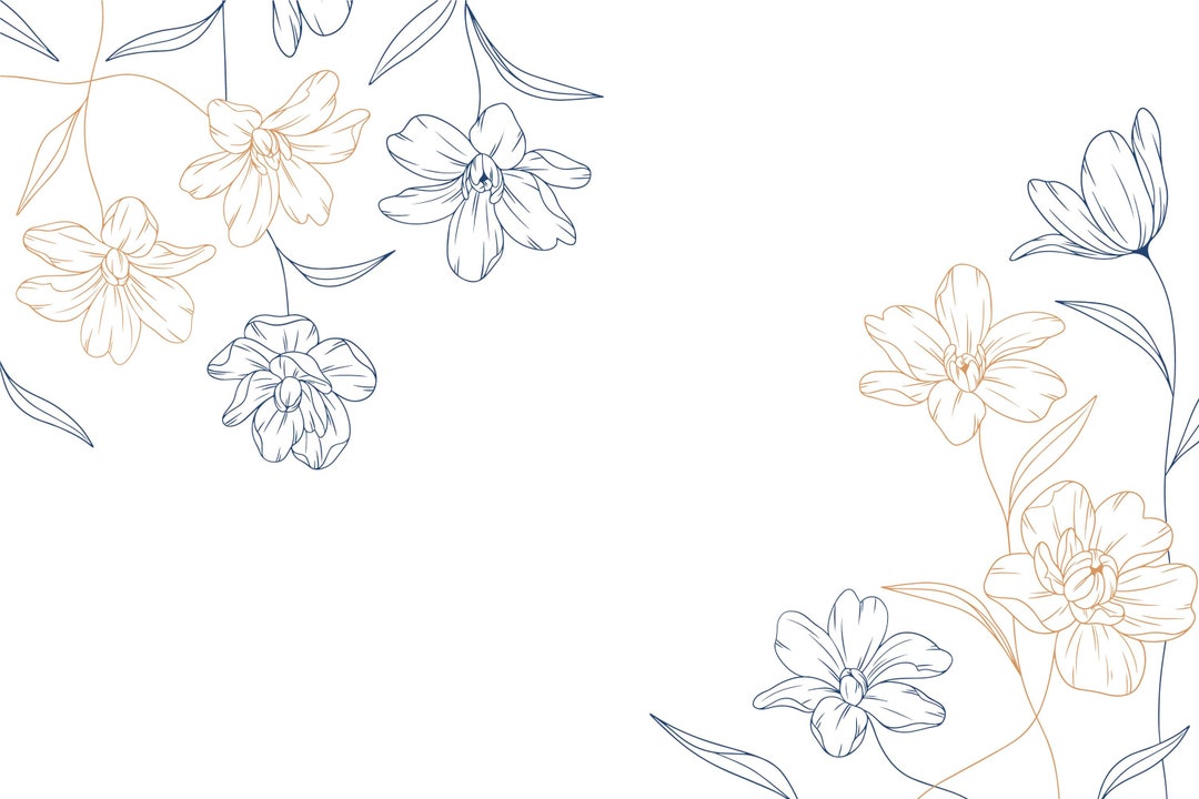Handmade Flower Vector Set Easy to Use for Any DIY Design Projects - Etsy