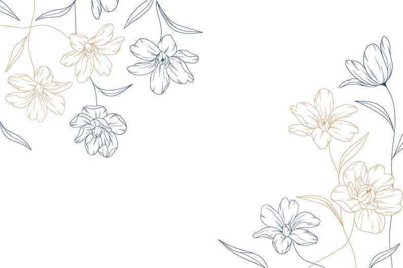 Handmade Flower Vector Set - Easy to Use for Any DIY Design Projects - Etsy