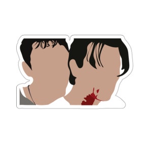 Scream Duo Sticker - Billy and Stew Reveal Scene - Kiss-cut Stickers - Etsy