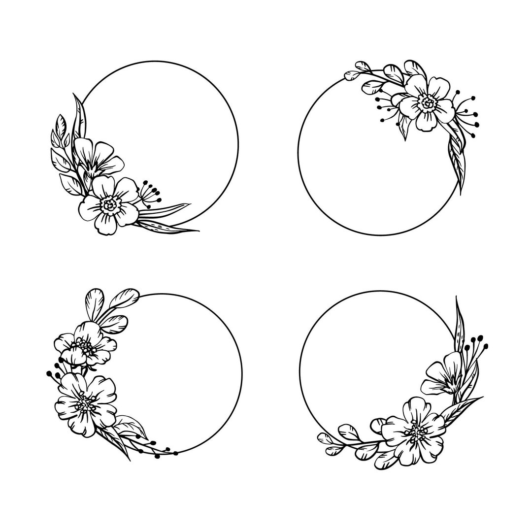 Handmade Flower Vector Set - Easy to Use for Any DIY Design Projects - Etsy