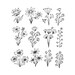 Handmade Flower Vector Set - Easy to Use for Any DIY Design Projects - Etsy