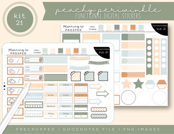 Kit 21 Pattern Labels & Washi Individual PNG Images | Pre-Cropped ...