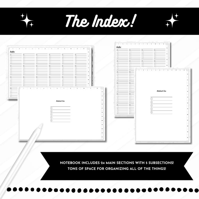 P2P Digital Notebook | Landscape & Portrait Orientation | Customizable ...
