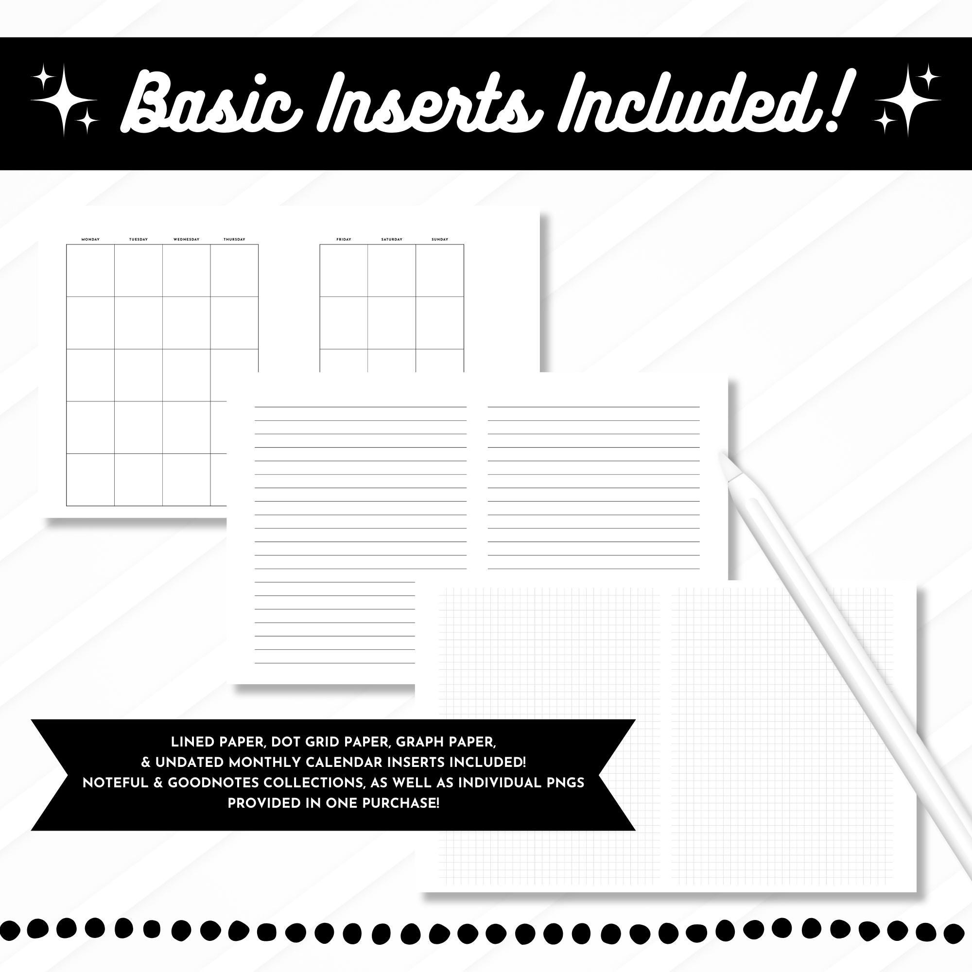 P2P Digital Notebook | Binder Style With Binder Rings | Customizable ...