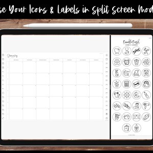 Every Day Doodle Dash Icons & Labels | Digital Stickers | Pre-cropped ...