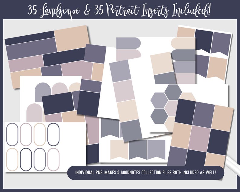 2025 Kit 1 Digital Planner Inserts | Ring in the New Year | Goodnotes ...
