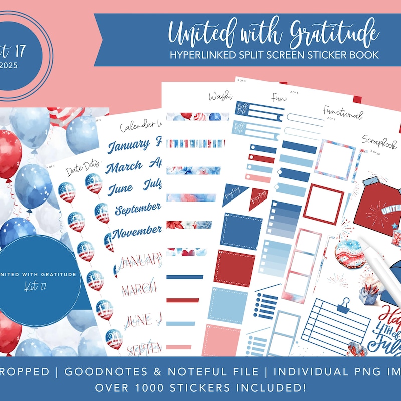 Goodnotes Stickers - Etsy