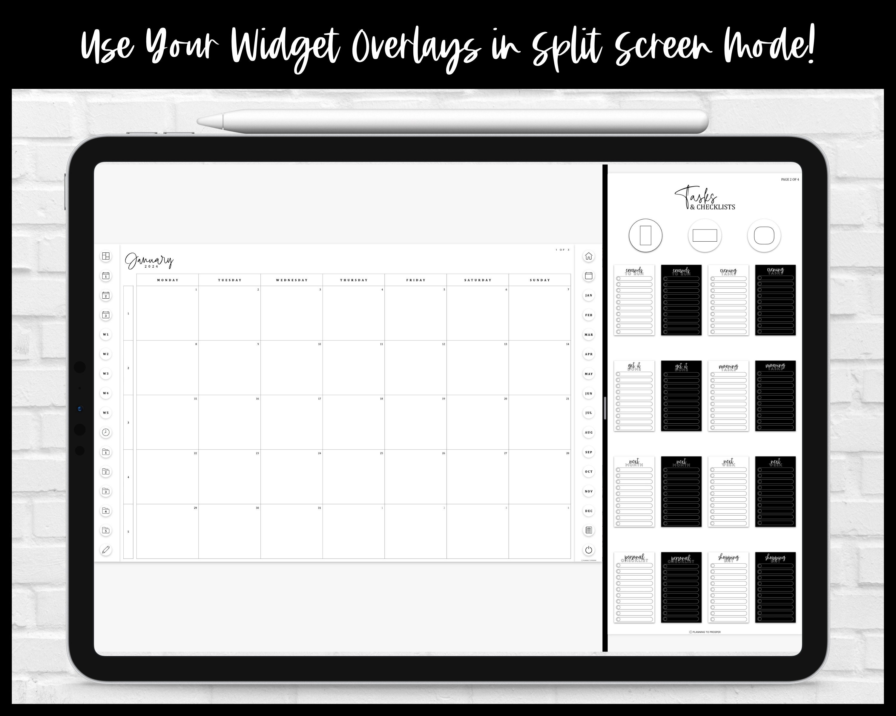 Tasks & Checklists | Shape Inserts | Inserts for Widget Shapes ...