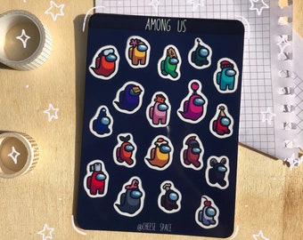 Among Us Sheet - Etsy