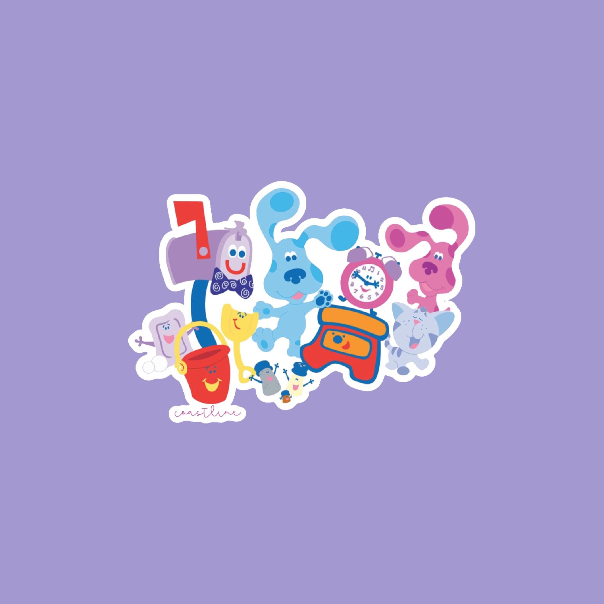 Blues Clues Sticker || Noggin Sticker || Laptop Sticker || Water Bottle ...