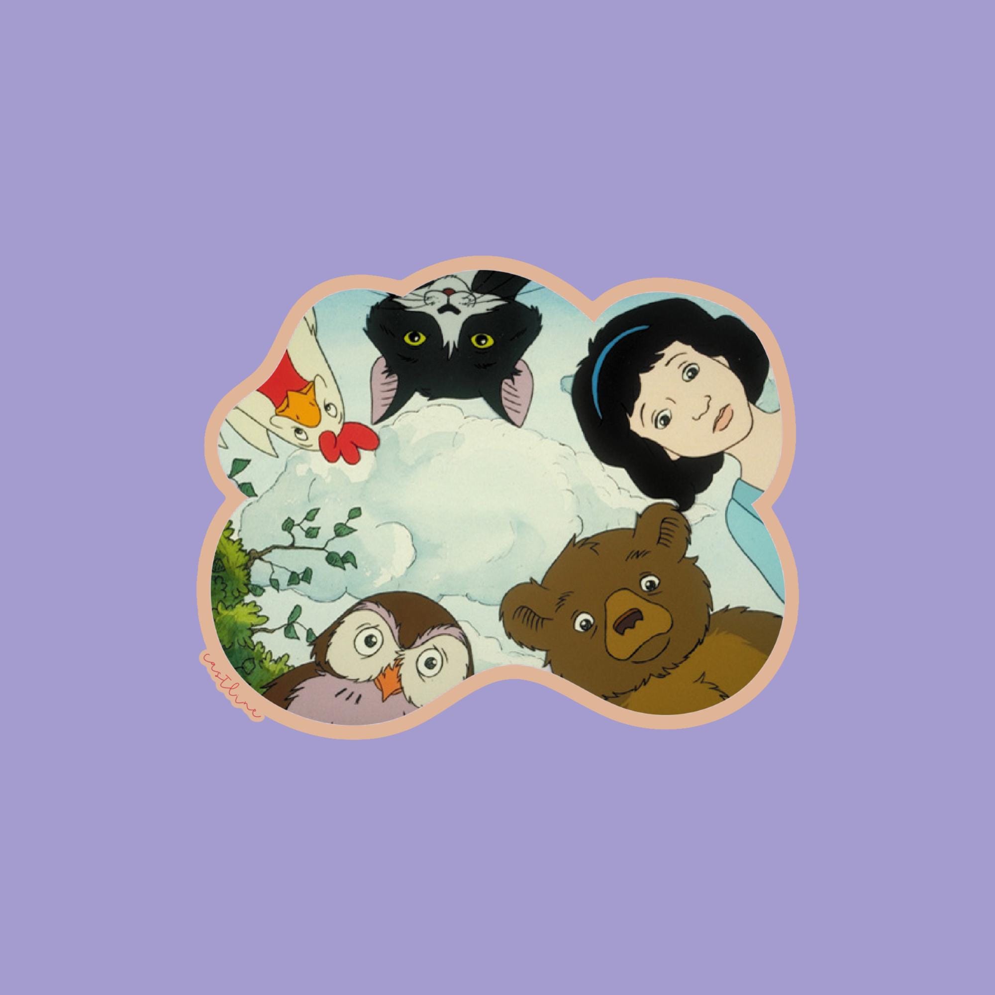 Little Bear and Friends Sticker || Noggin Sticker || Laptop Sticker ...