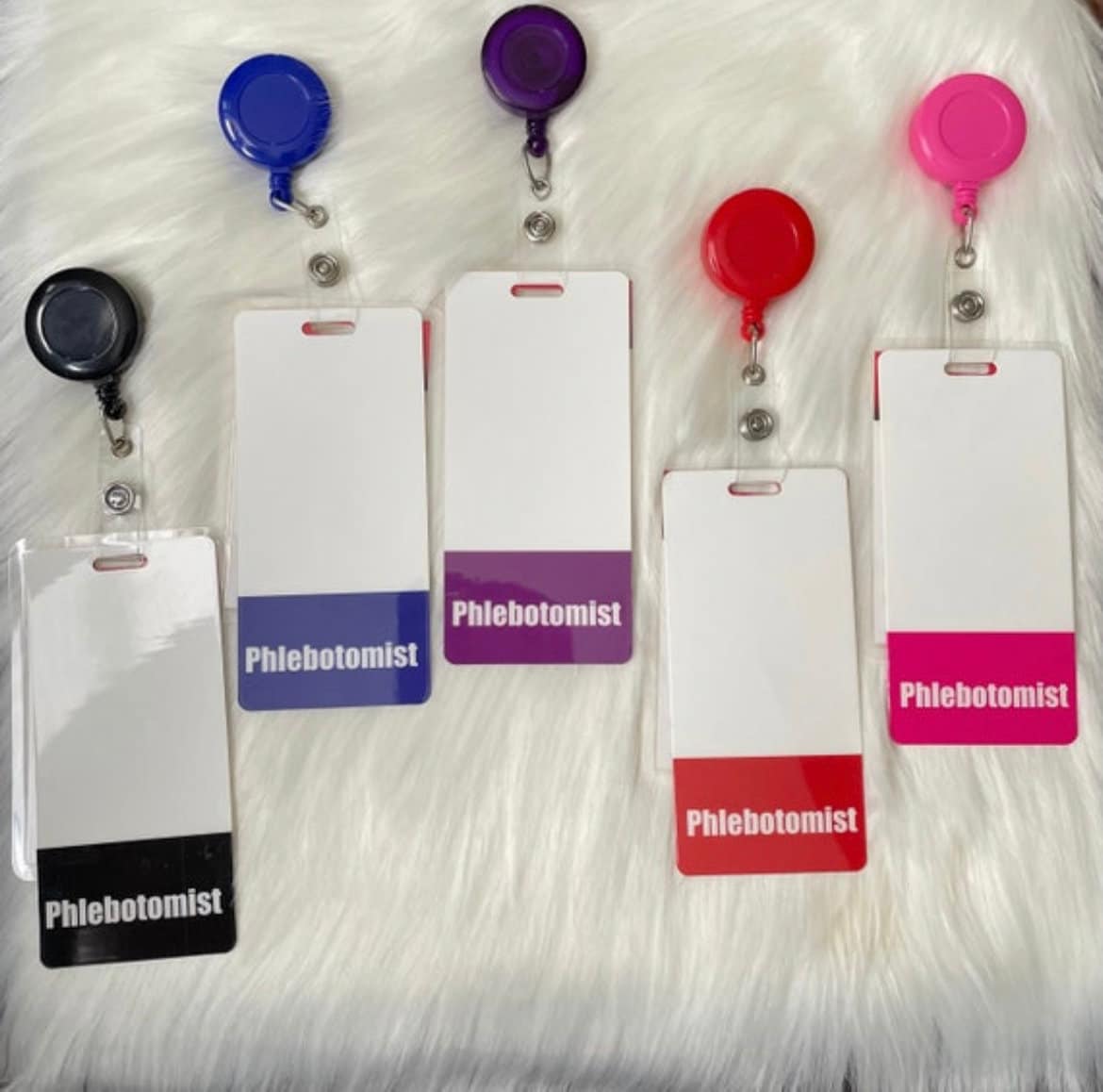 Badge Buddy W/ Order of Draw - Etsy