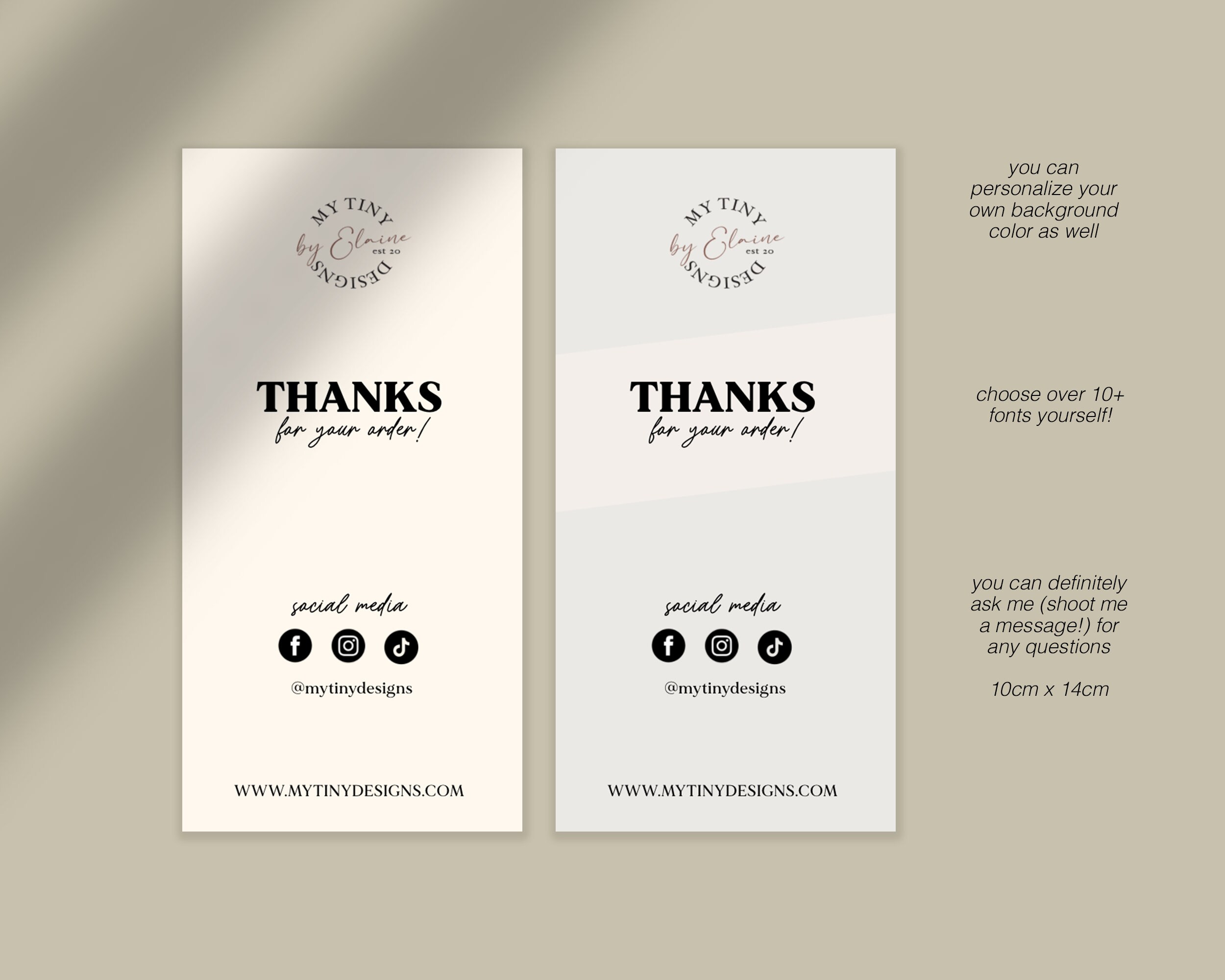 Aesthetic Editable Packaging Label / Editable Box Seal Sticker / DIY ...