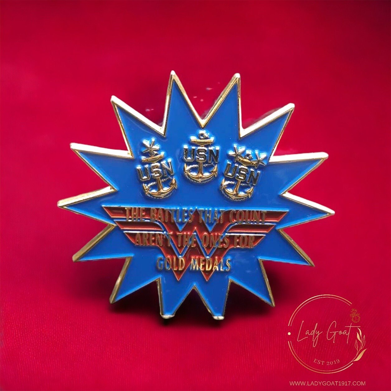 Navy Chief Challenge Coin Battle Ready Chibi - Etsy