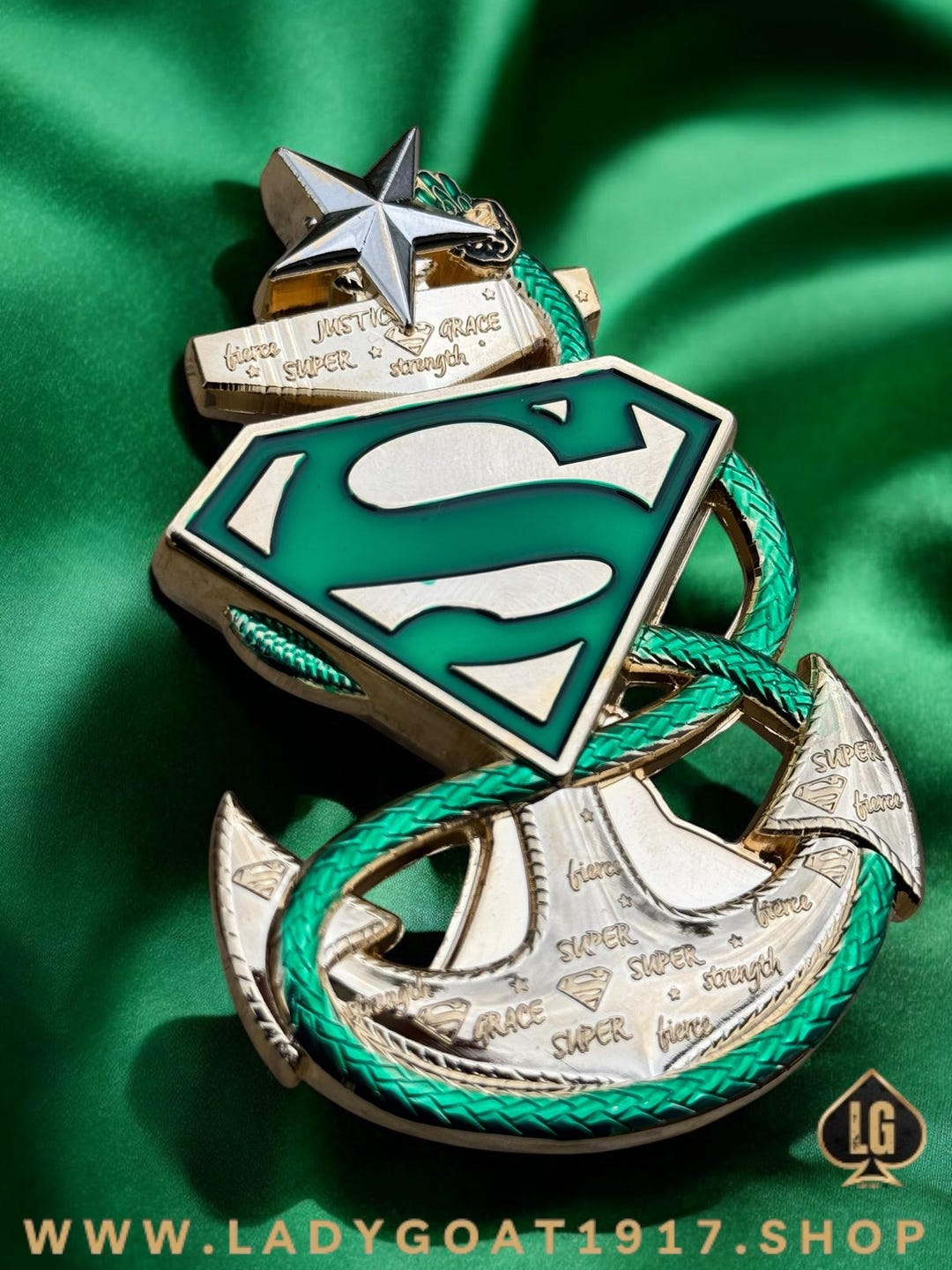 Super Eight Lady Goat | Challenge Coin | Chick Chief | Gift for Goat ...