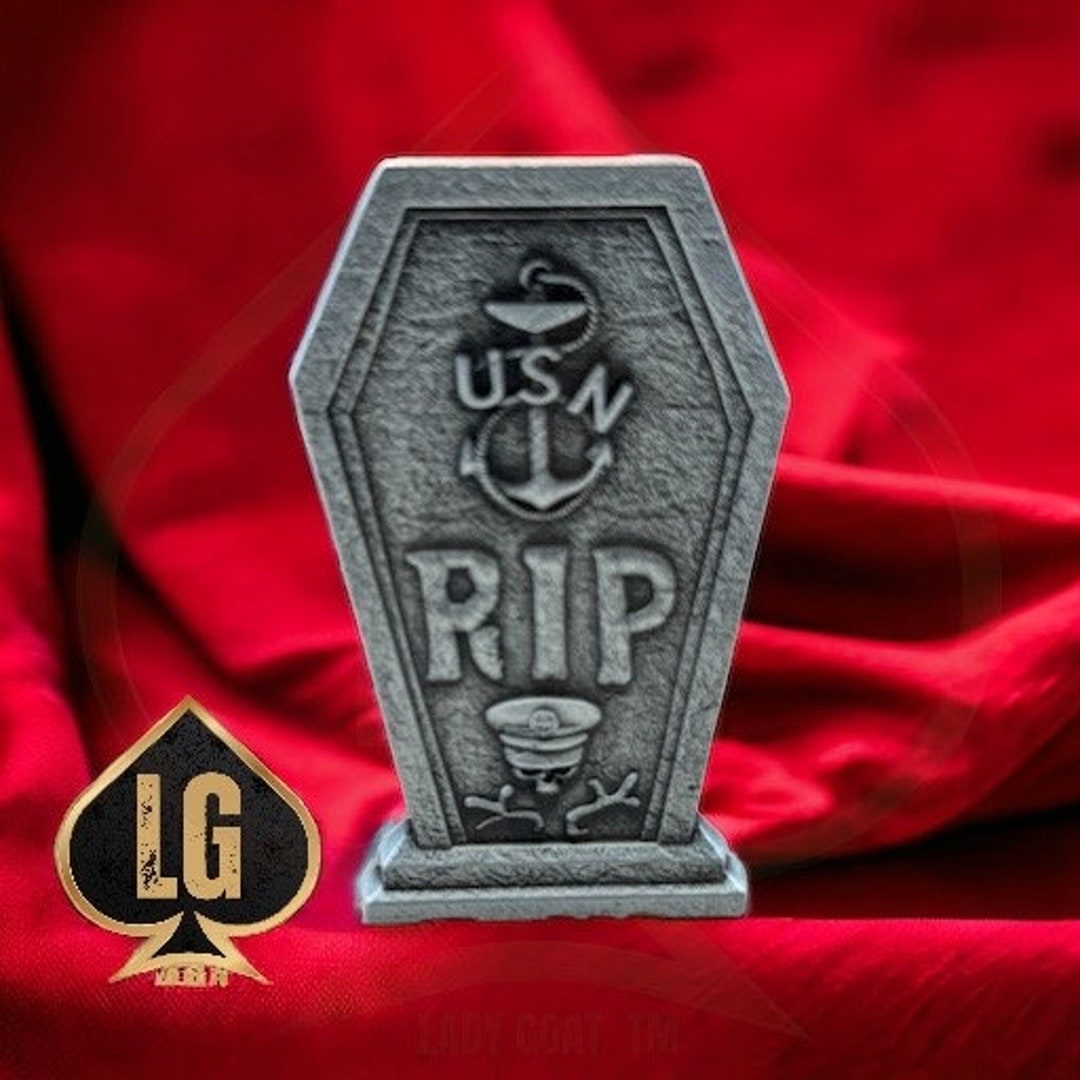 RIP Genuine Terms Challenge Coin | Navy Chief | Lady Goat | Chick Chief ...