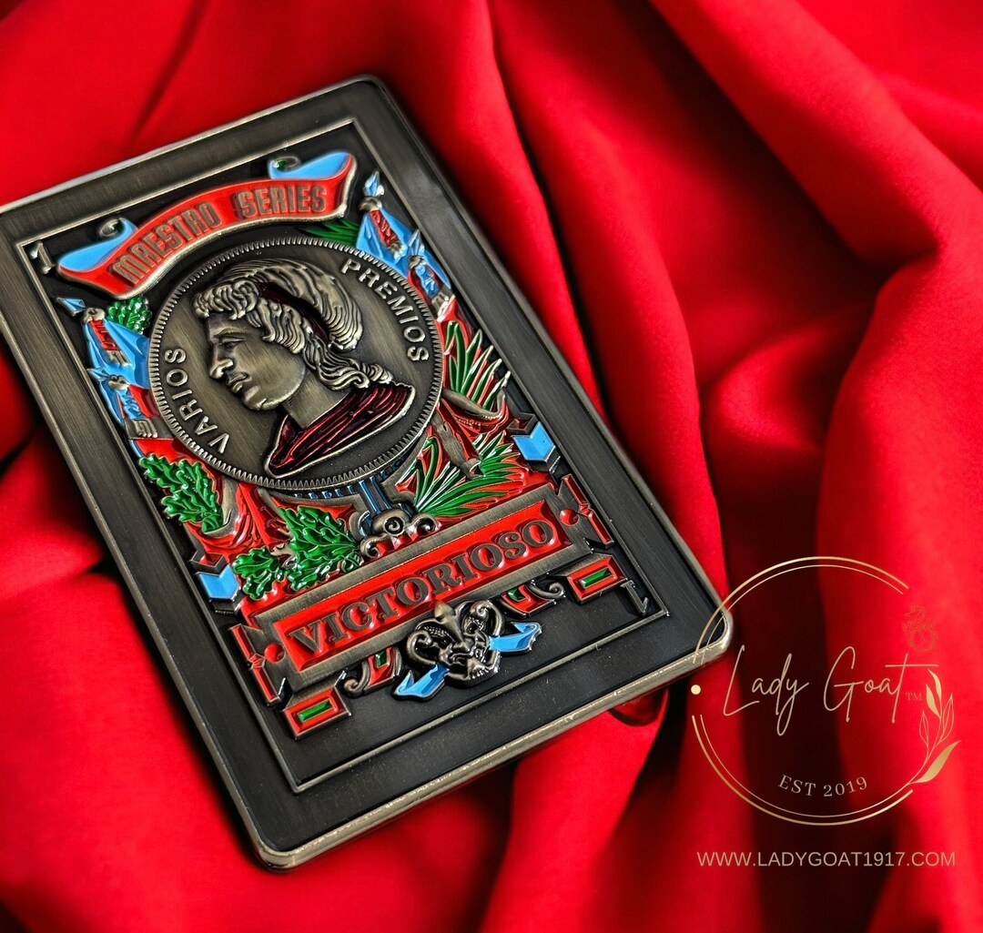 Brisca Boricua Chief | Lady Goat | Challenge Coin | Sailor Coin | Chick ...