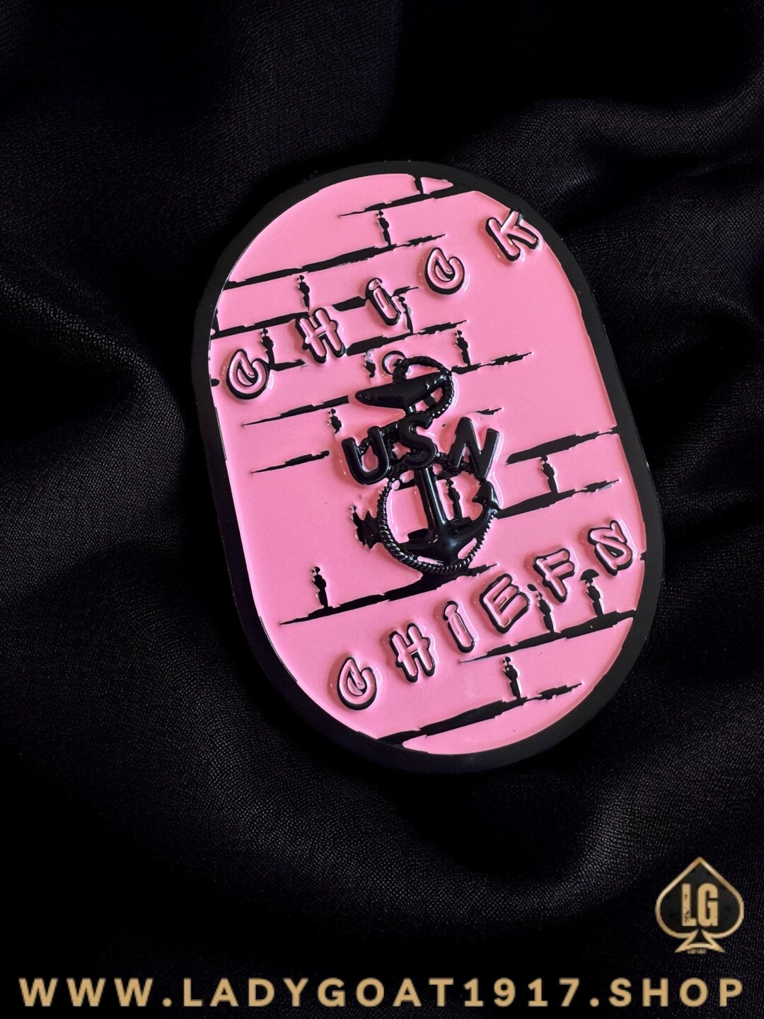 Graffiti 1917 Chick Chief | Lady Goat | Challenge Coin | Gift for Goat ...