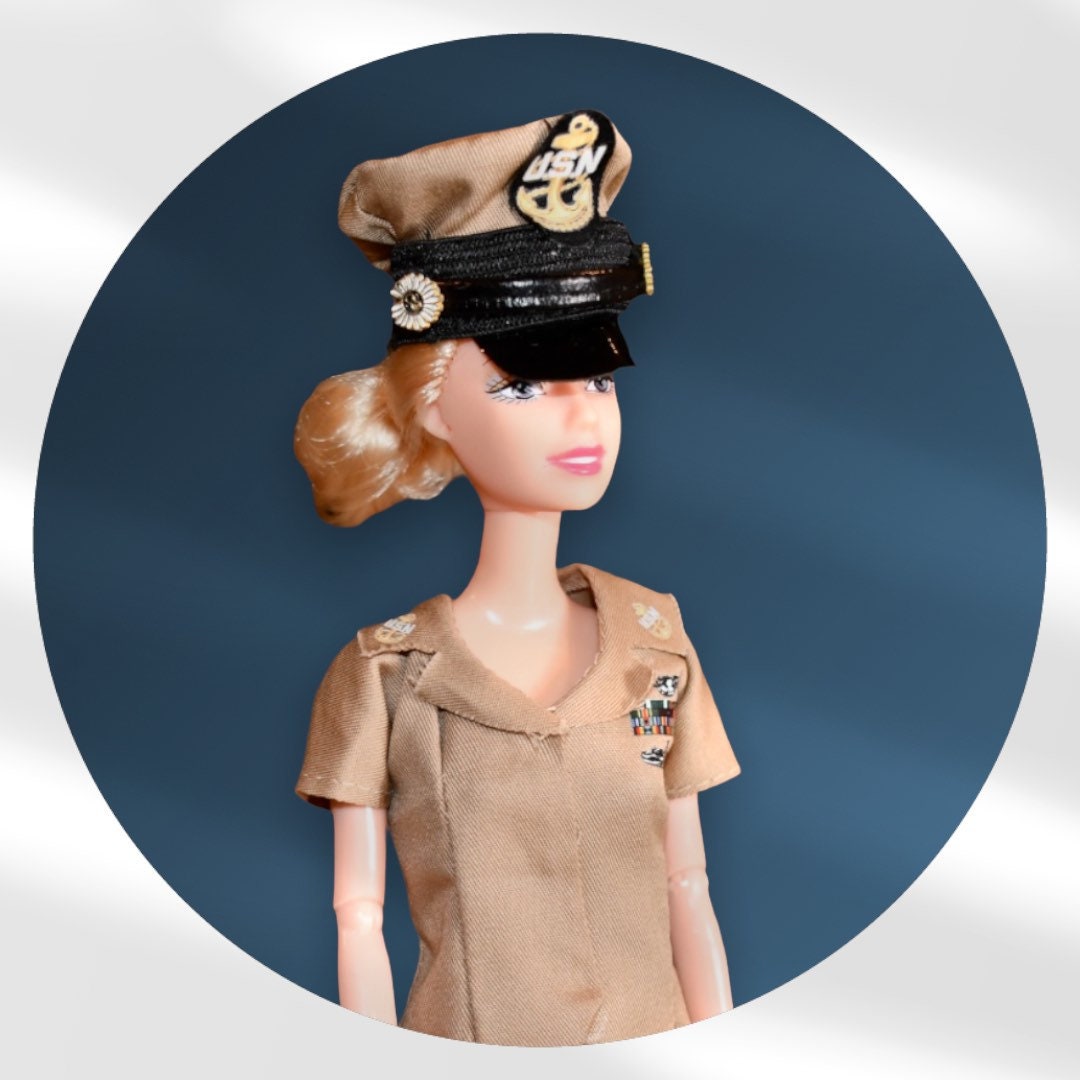 Lady Goat Navy Chief Collectible Doll Gift for Chief Pinning Ceremony ...