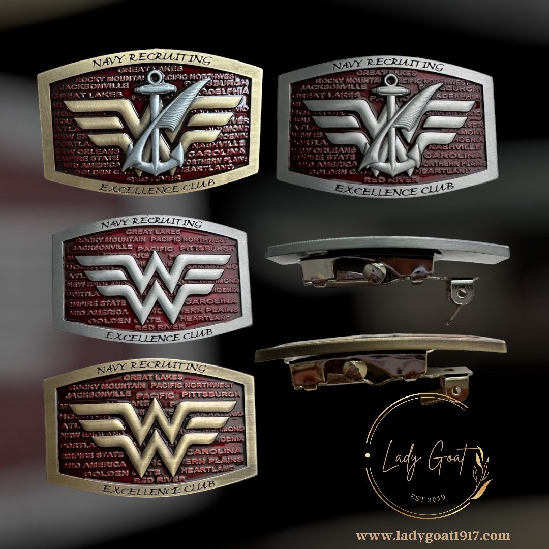 FREE SHIPPING Navy Sailor Chief Belt Buckle Recruiter Hustlers Club - Etsy