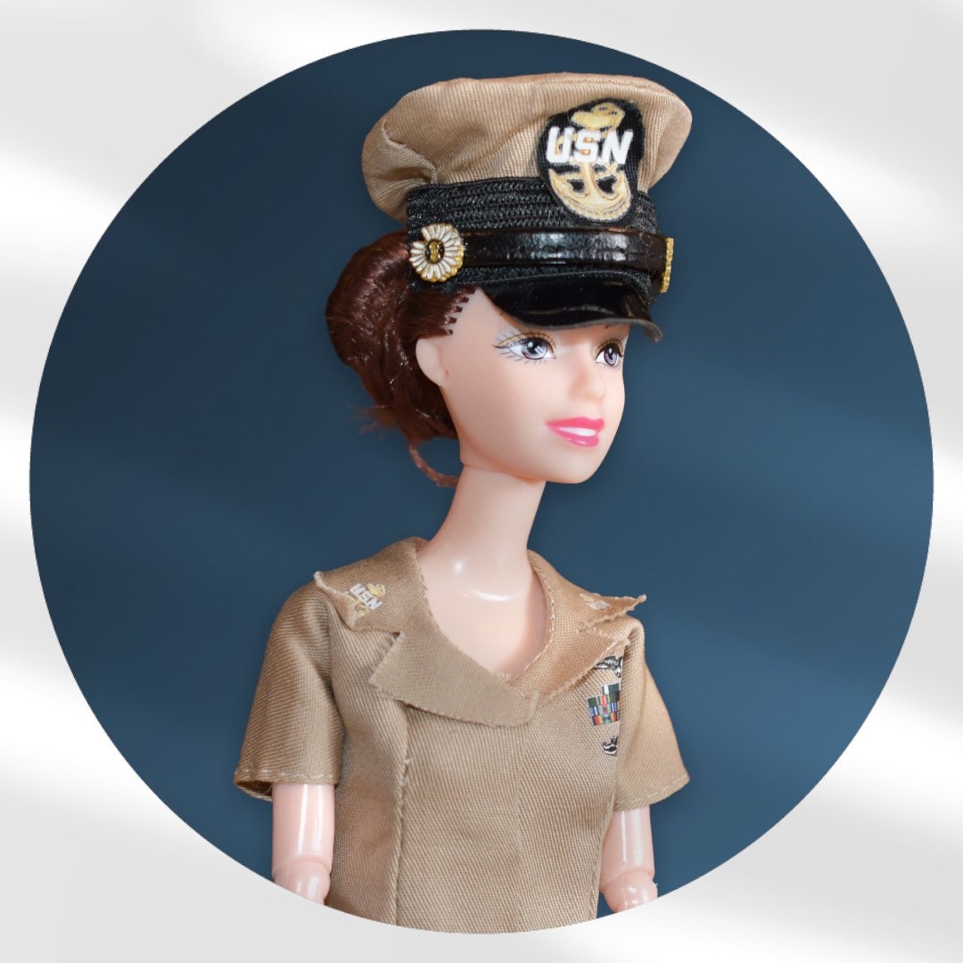 Lady Goat | Navy Chief | Collectible Doll | Gift for Chief | Pinning ...