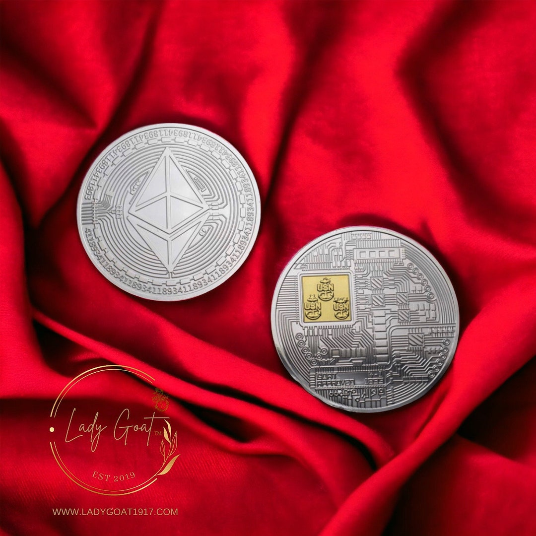 FREE SHIPPING Navy Chief Challenge Coin Ethereum Bitcoin CPO Coin ...