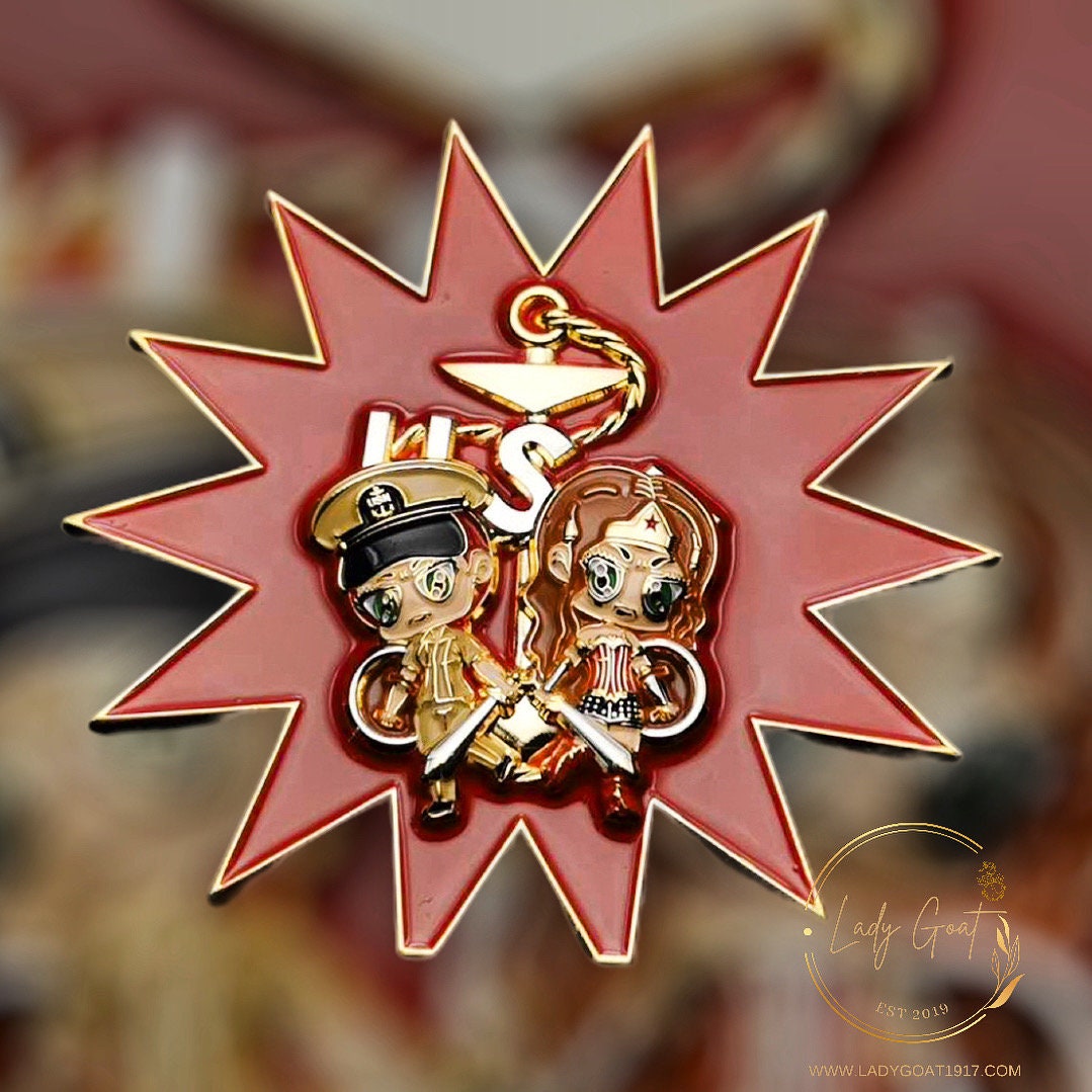 Navy Chief Challenge Coin Battle Ready Chibi - Etsy