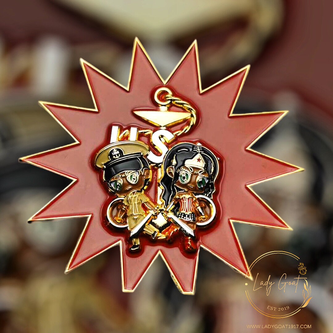 Navy Chief Challenge Coin Battle Ready Chibi - Etsy