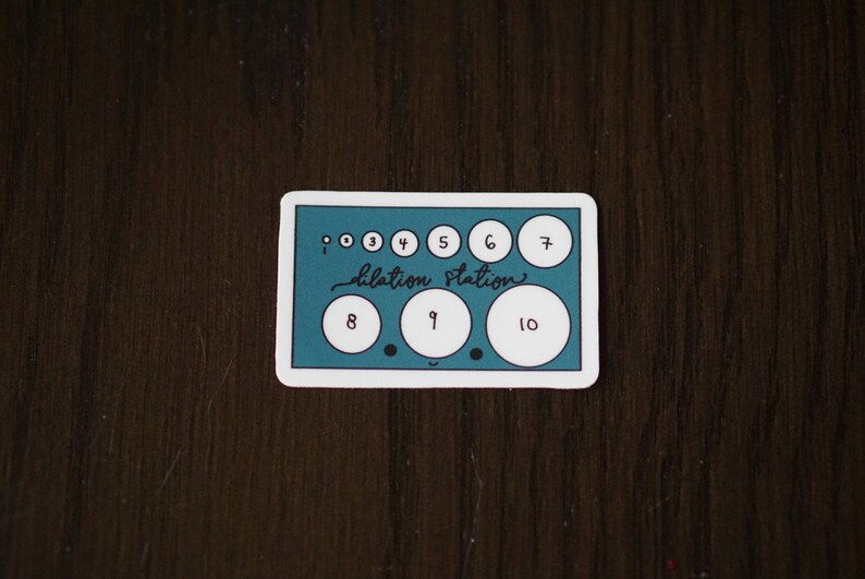 Dilation Station Sticker, Labor and Delivery Nurse, OB - Etsy