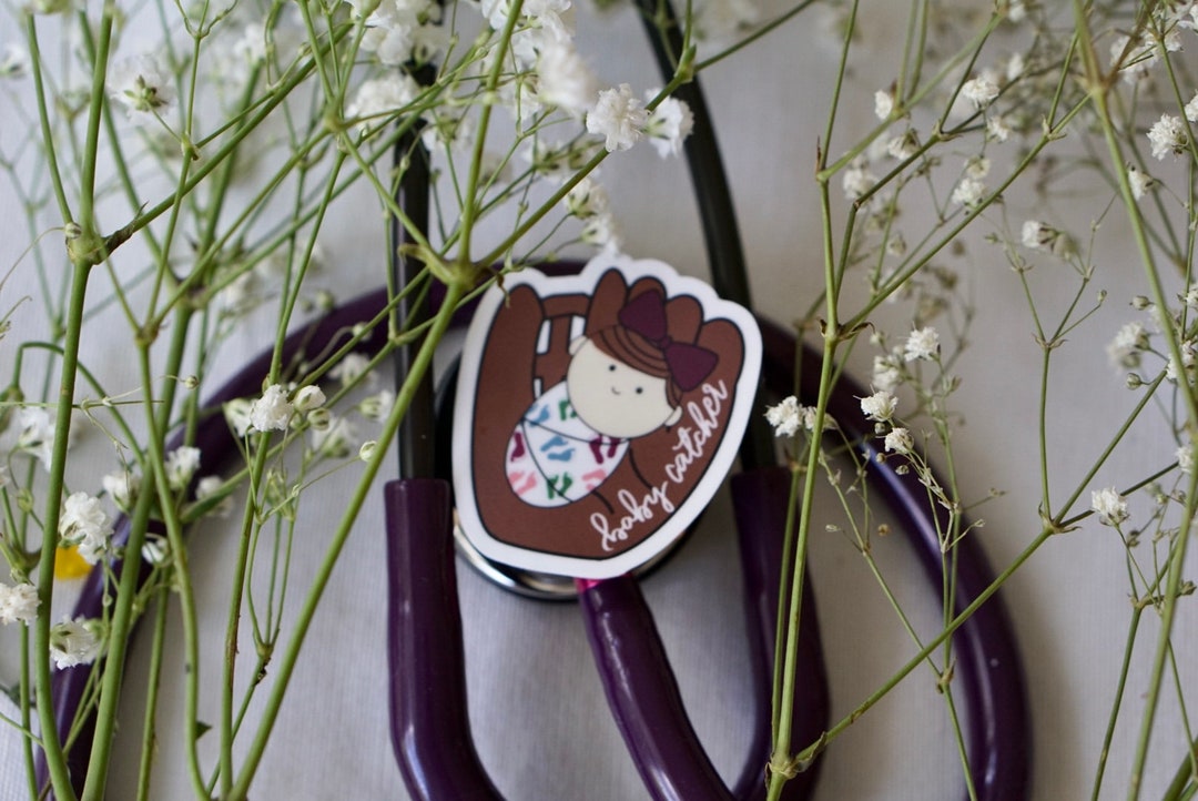 Baby Catcher Sticker, Labor and Delivery, NICU, OB Nurse - Etsy