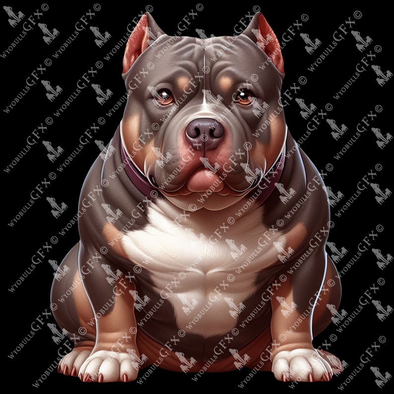 American Bully, 5 Png's for Logos, Shirts, Prints, Etc. - Etsy