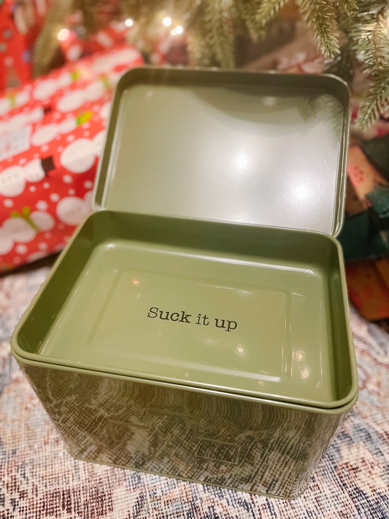 Red Embossed Metal First Aid Kit Medical Box With - Etsy