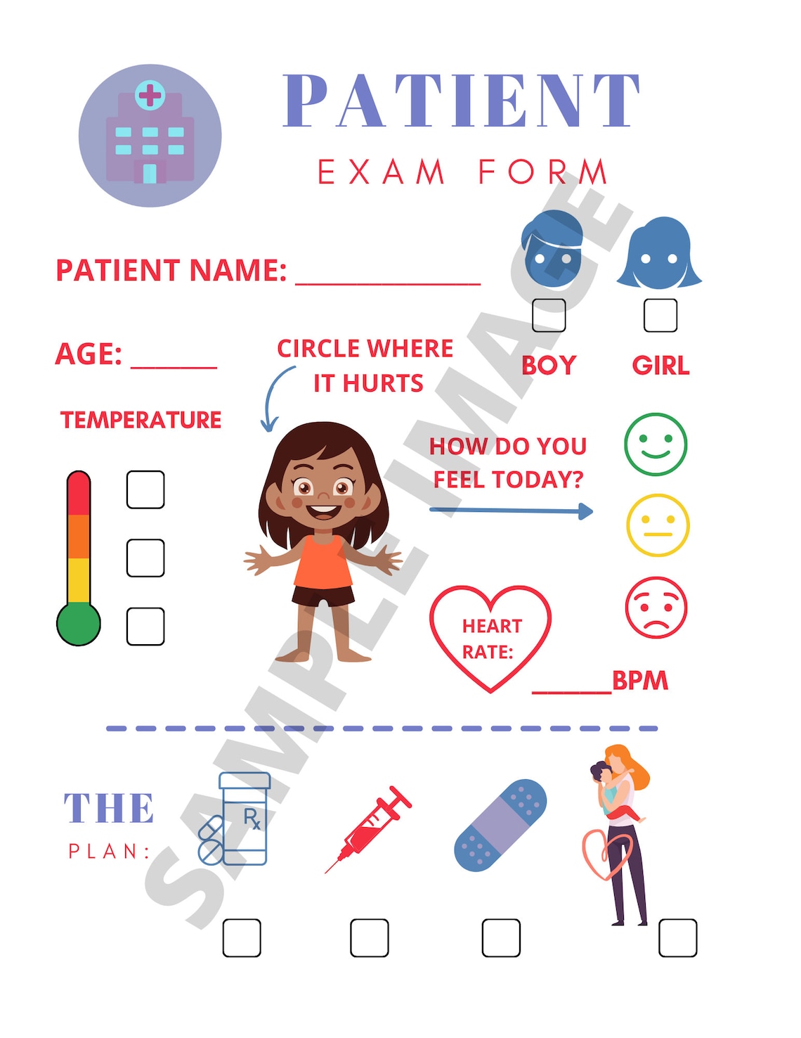 Doctor or Nurse Pretend Play Digital File Preschool - Etsy