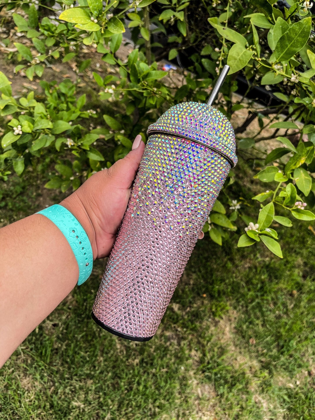 Bling Dome Tumbler 20 Oz / Bling Dome Cup/ Bling Tumbler/ Bling Cup - Etsy