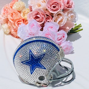 Bling Mini Football Helmet ⎮ NFL Football Mini Helmet ⎮choose Your ...