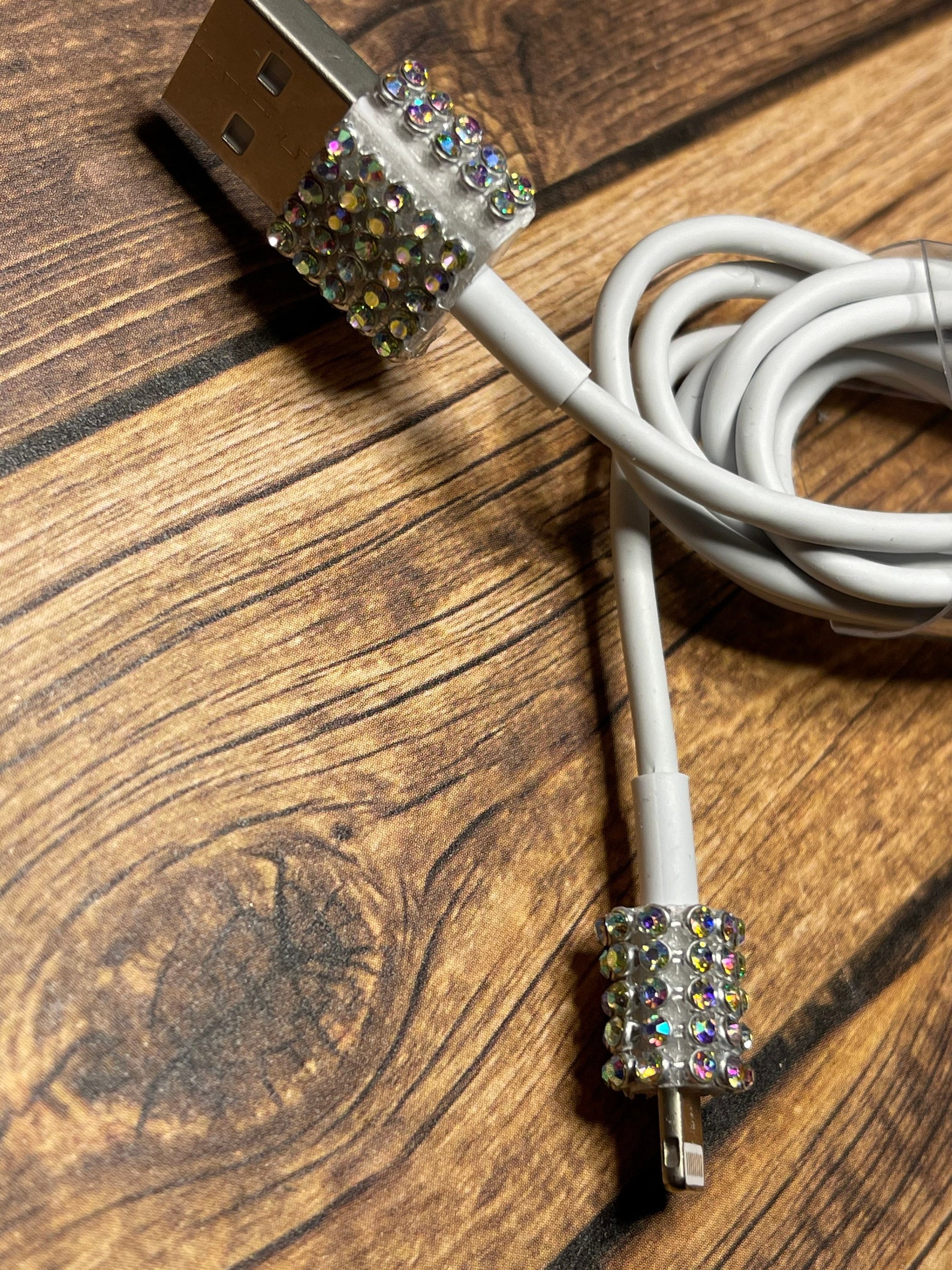 Bling iPhone Charger, Rhinestone Sparkle, Gift for Her - Etsy