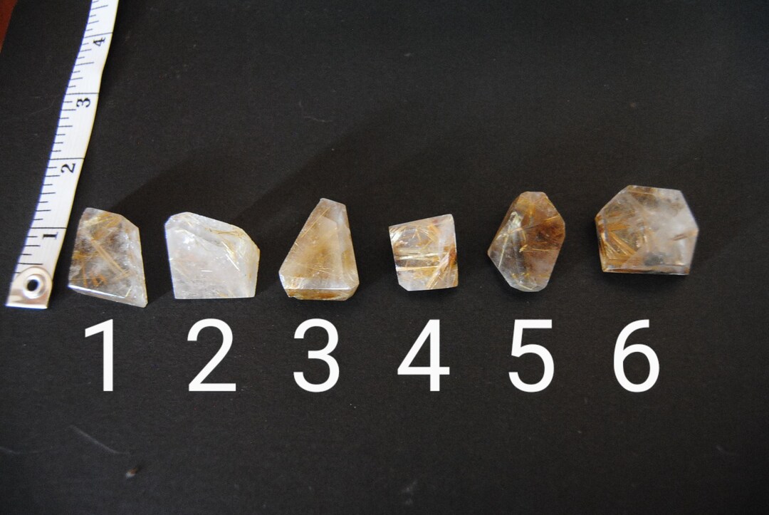 Golden Rutilated Quartz Mini Freeform High Quality - Etsy