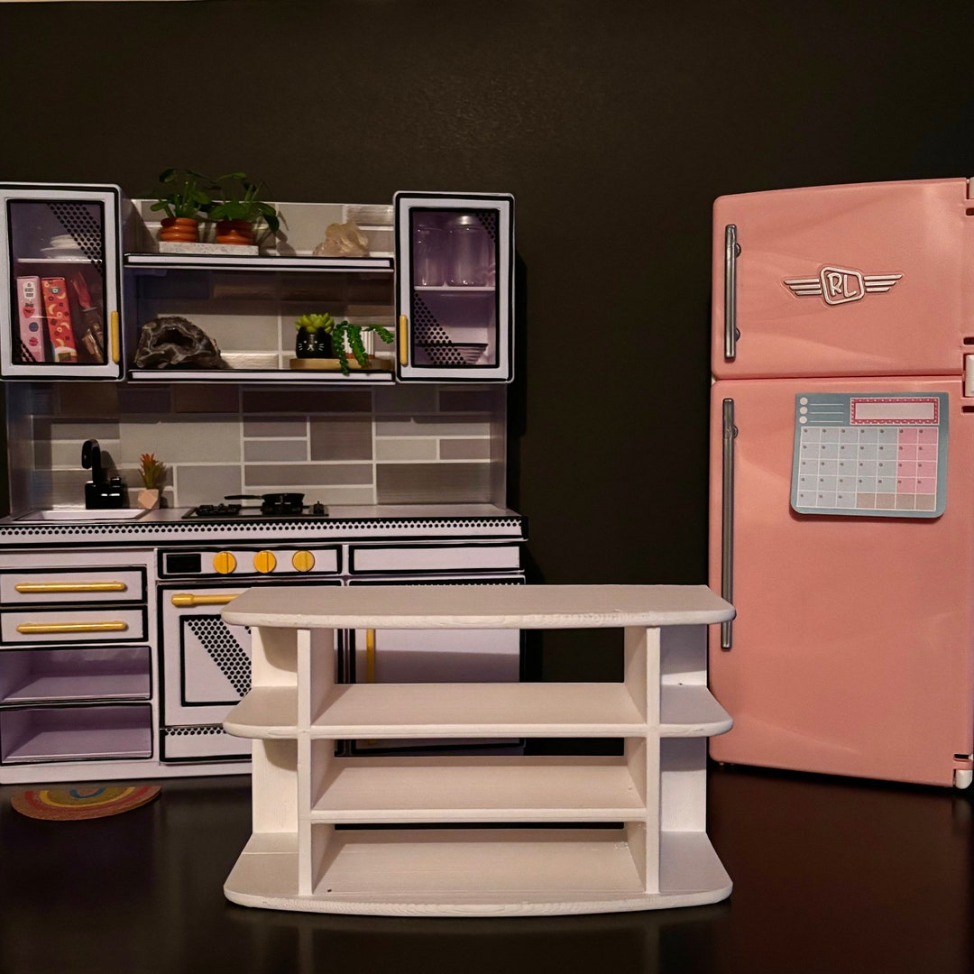 3D Printed Miniature Kitchen Island for Miniverse Make It Mini Food and ...
