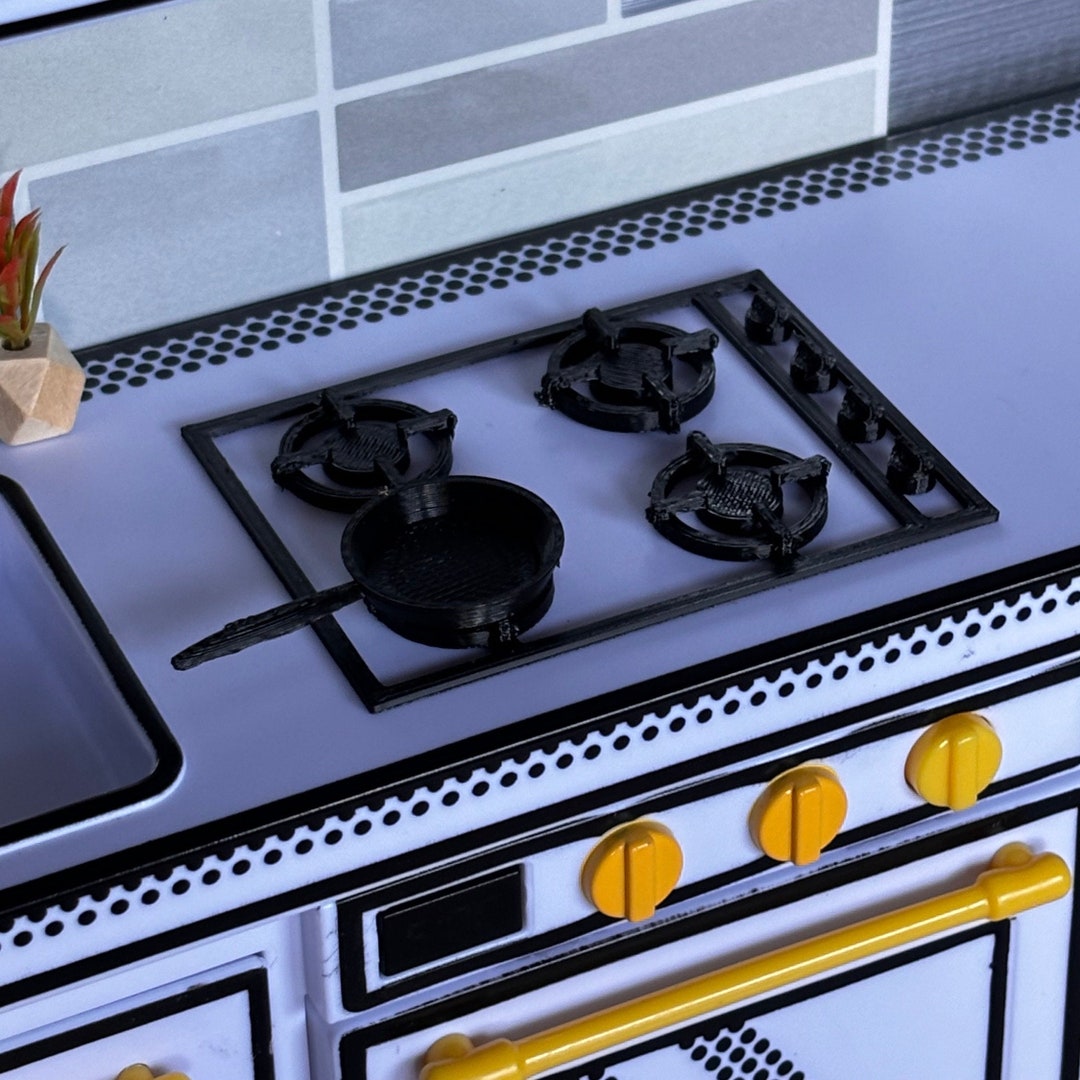 Miniature Kitchen Stove Top Miniverse Kitchen Compatible, Available in ...