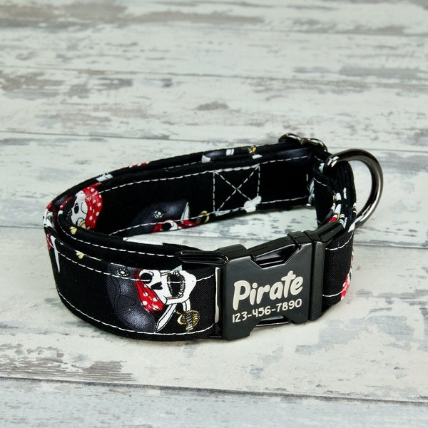 Pirate Dog Collar - Etsy