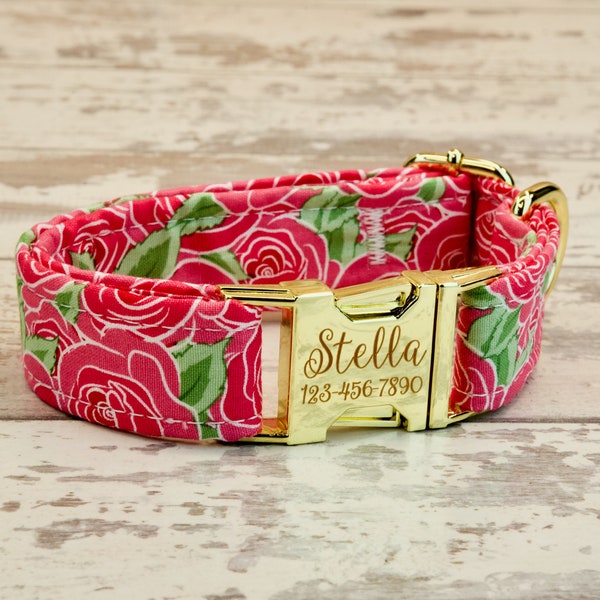 Rose Collar - Etsy