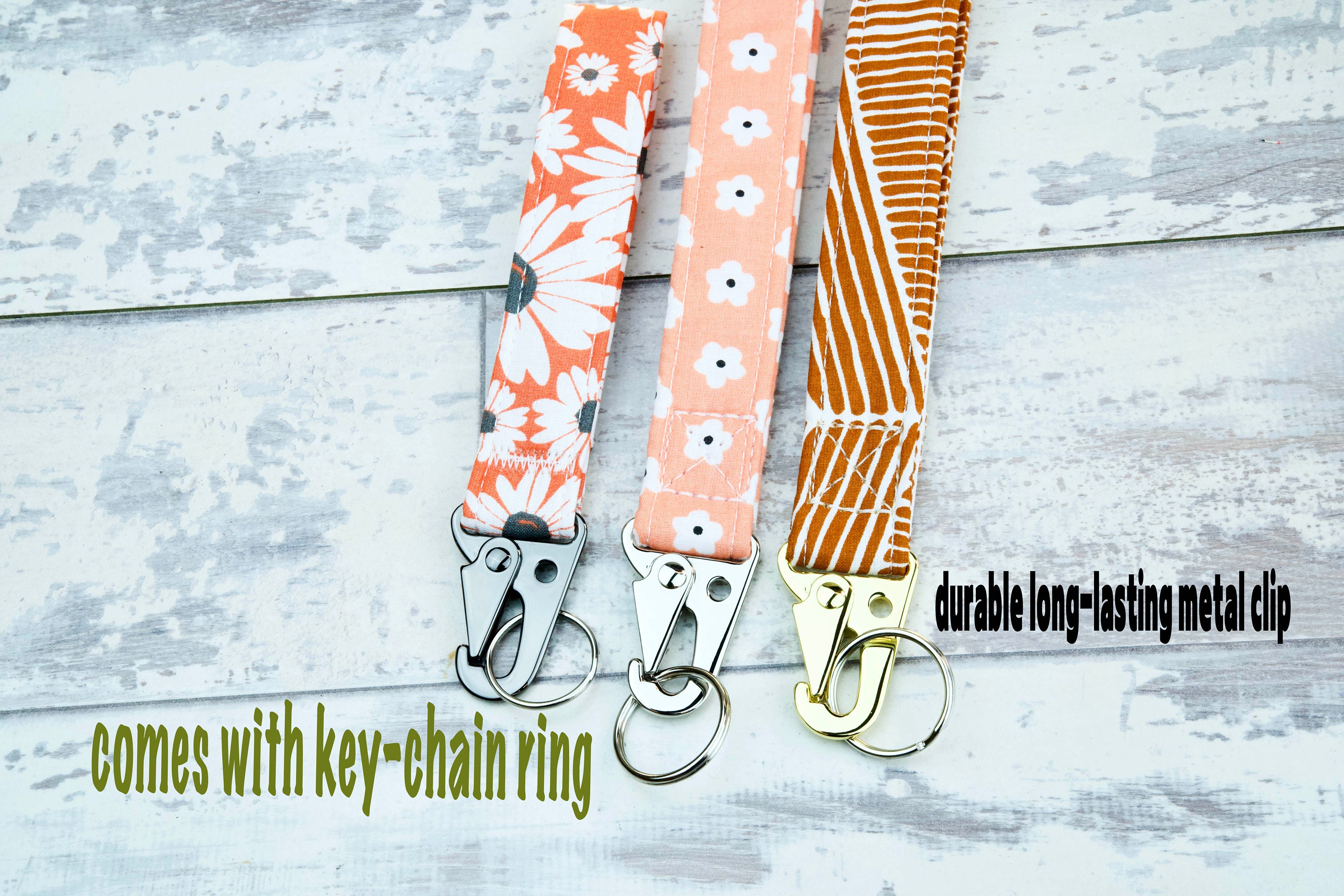 Handmade Durable Key Wristlets Custom Keychains Key Fob - Etsy