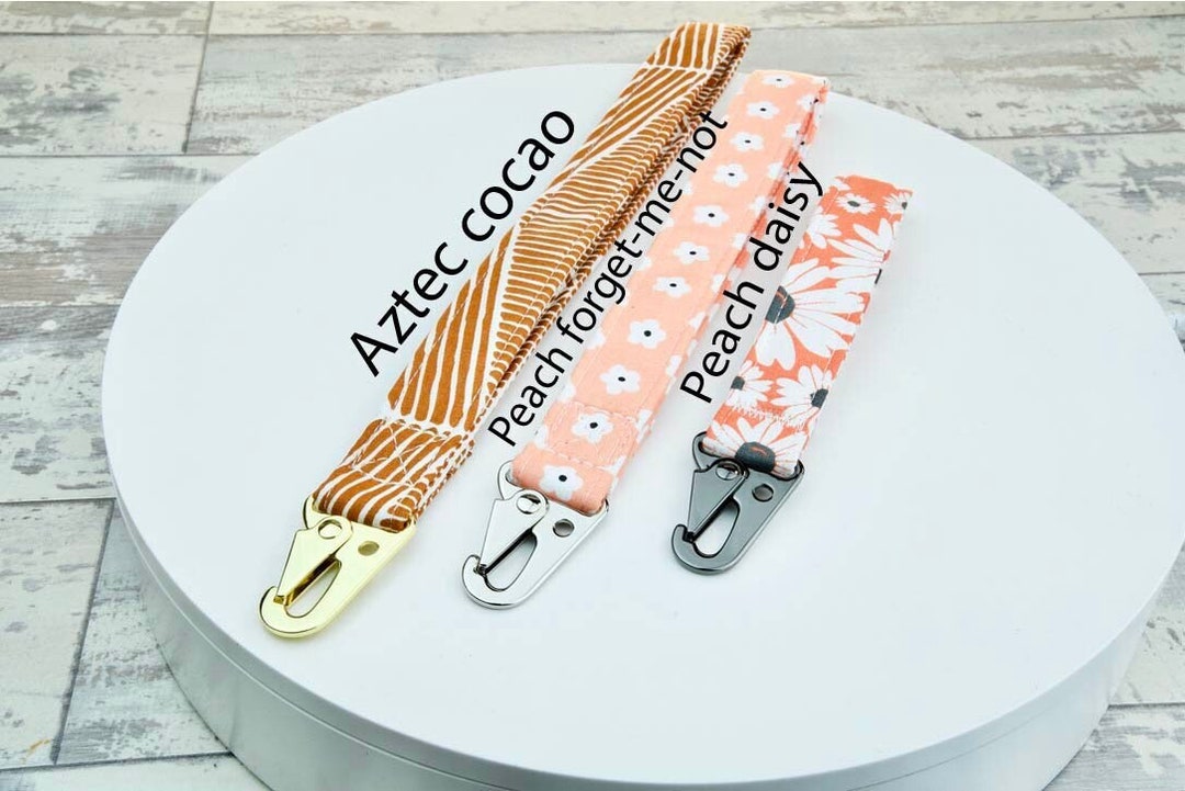 Handmade Durable Key Wristlets, Custom Keychains, Key Fob, Floral Key ...