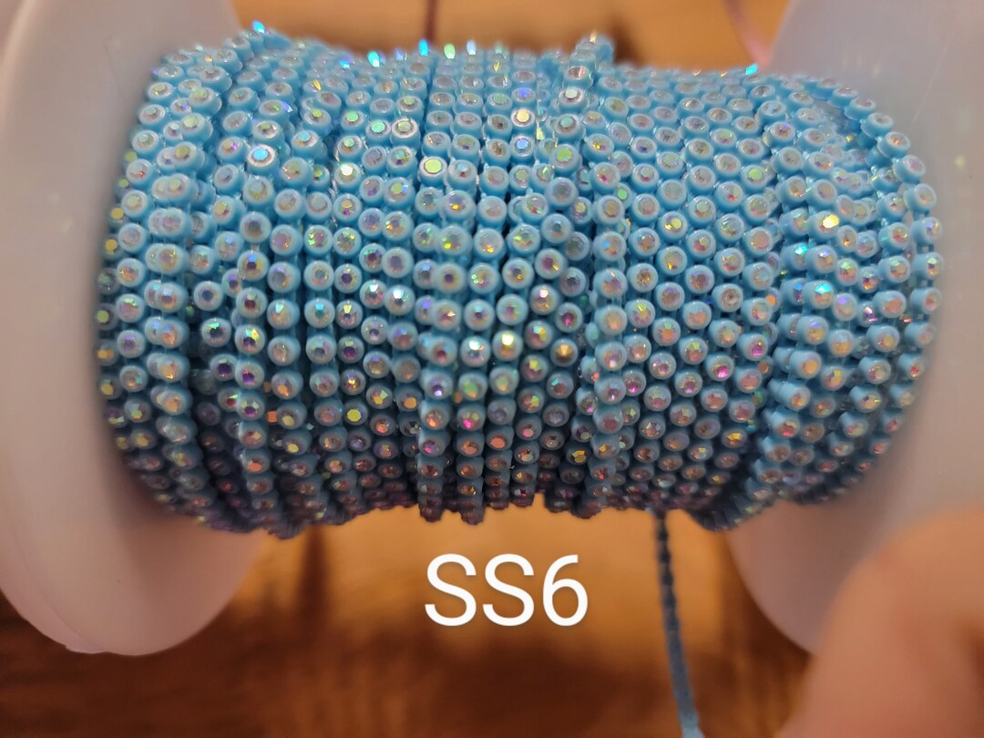 Beautiful SS6 Plastic Rhinestone Banding/decorative Trim/embellishment ...